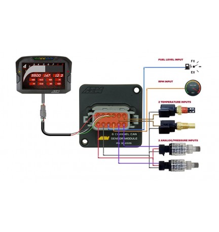 AEM 6 Channel CAN Sensor Module