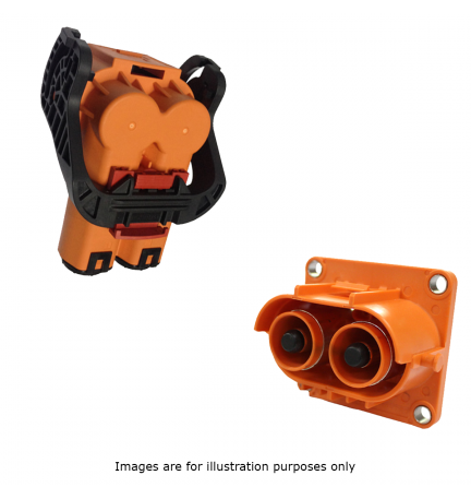 Power connector 2 ways set 1kV 250A Nominal 50mm2