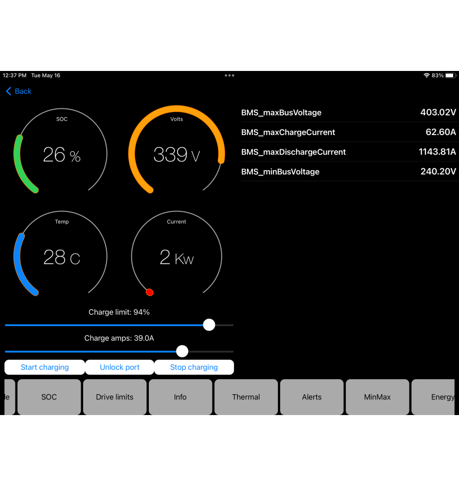 TBC – EV Controls Tesla Model 3/Y battery controller