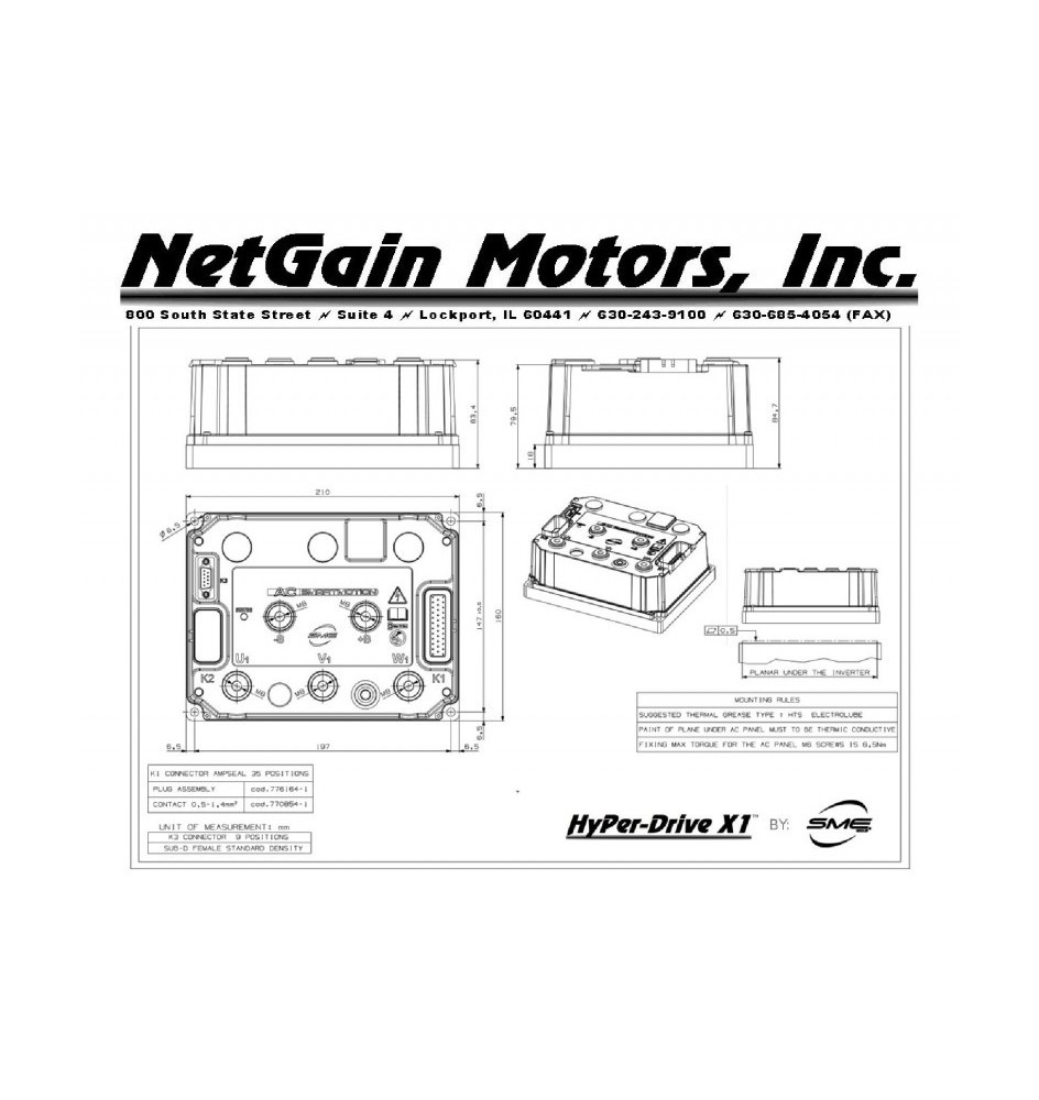 Kit HyPer9 HV & SME ACX144
