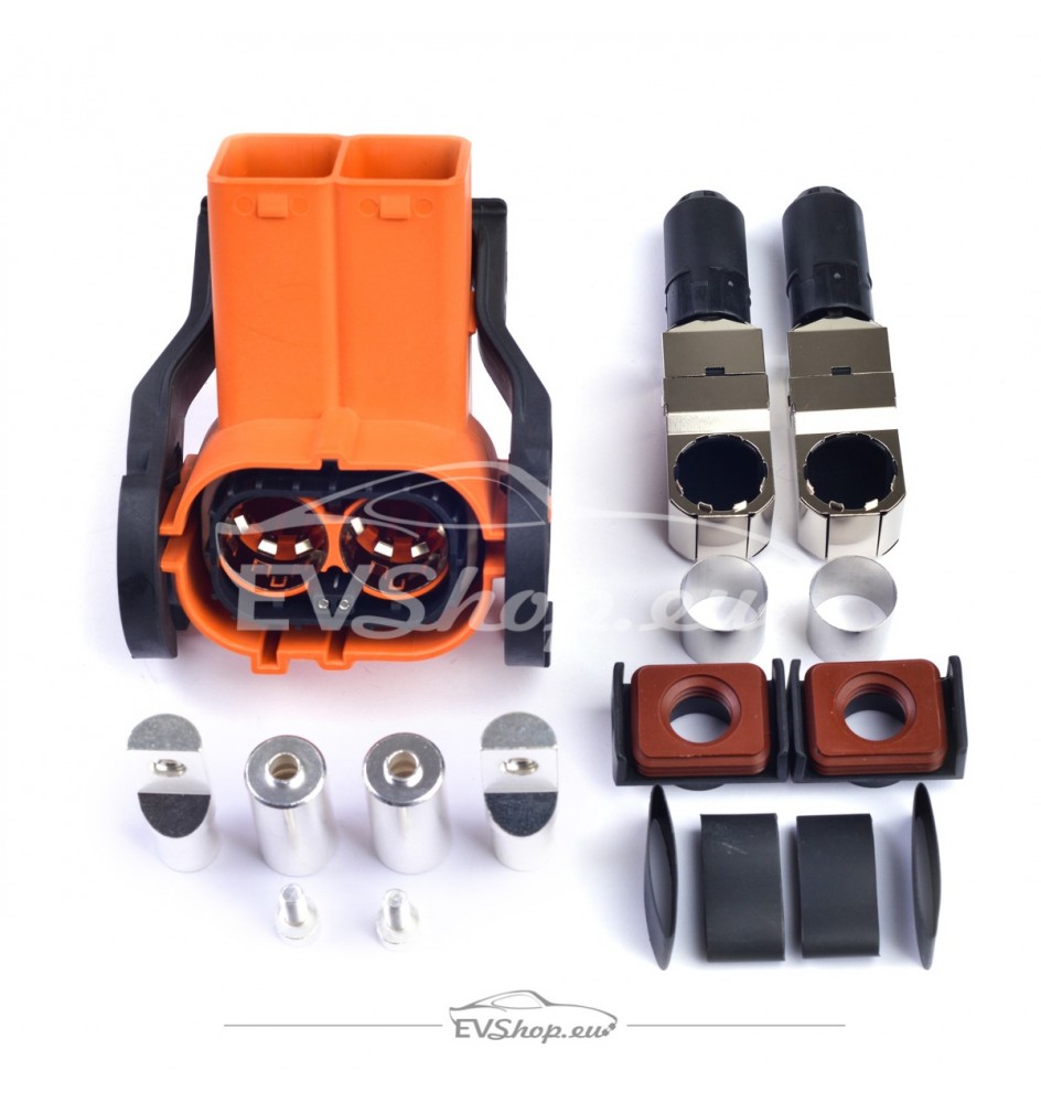 Power connector 2 ways set, 1kV 250A nominal 50mm²