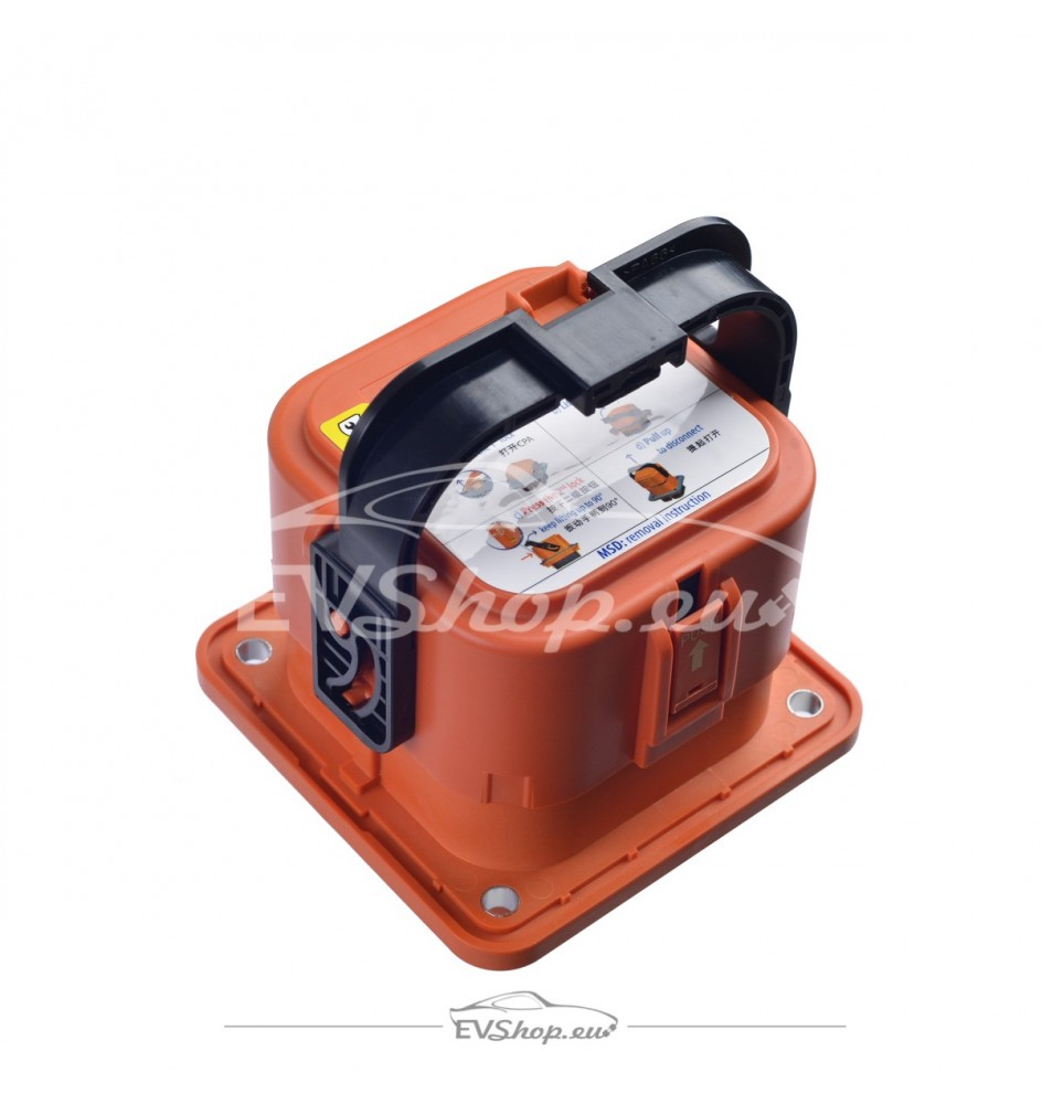 Battery disconnect with shunt